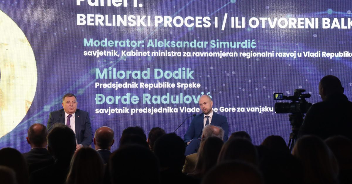 Radulović: Ne vidim problem da Crna Gora bude dio "Otvorenog Balkana ...