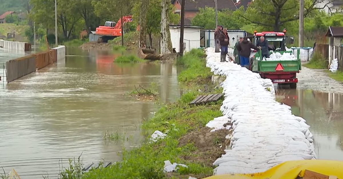 POPLAVE U HRVATSKOJ: Vodostaji rijeka u padu | Banjaluka.net ...