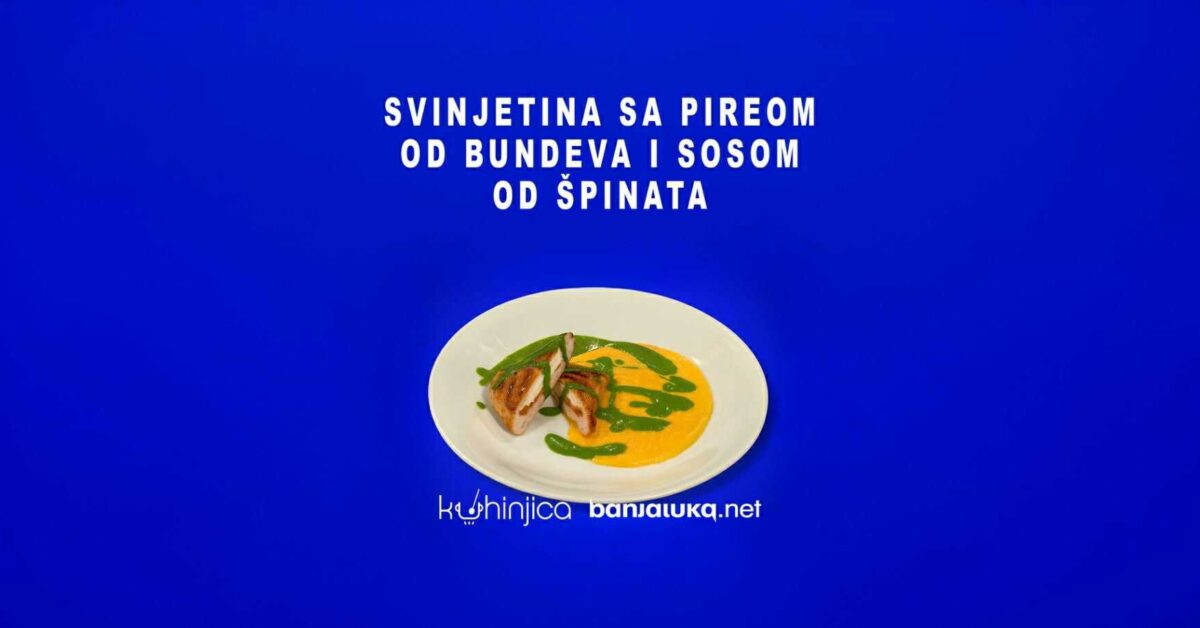 Danas vam predlažemo recept za svinjetinu sa pireom od bundeva i sosom ...