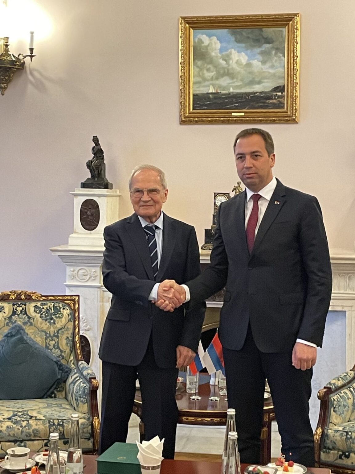 Selak sa predsjednikom Ustavnog suda Ruske Federacije Valerijem ...
